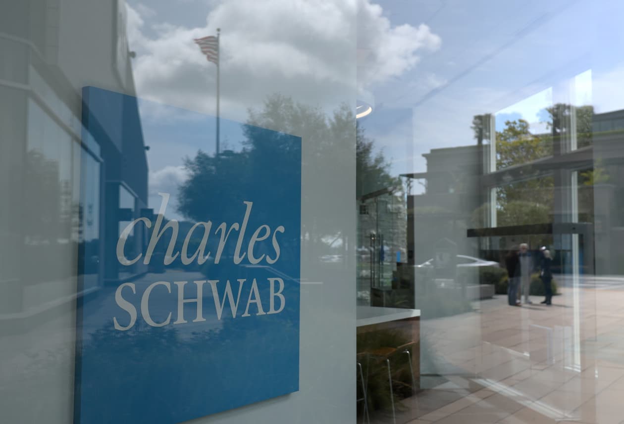 Schwab Logo Schwab Wins $7 Million From Morgan Stanley, Former