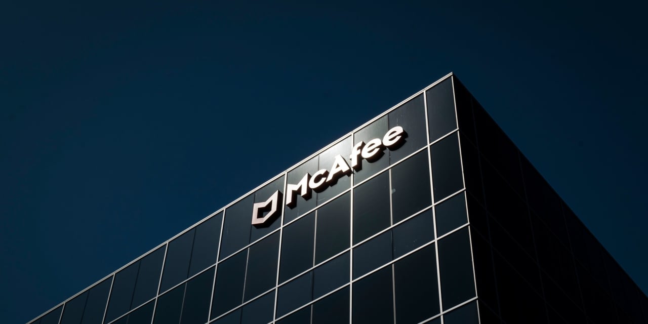 McAfee names Greg Johnson as new CEO - MarketWatch