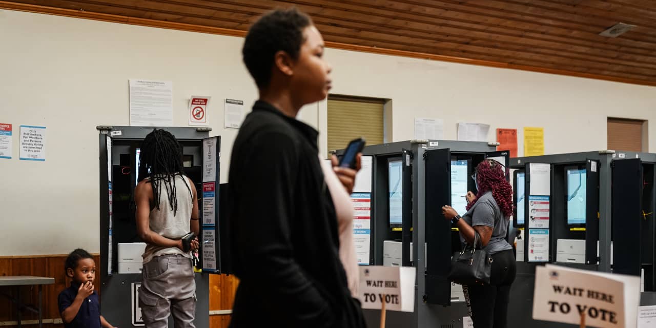 Georgia polling places extend hours after bomb threats - MarketWatch