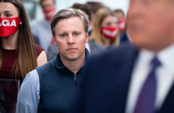 Trump campaign manager Bill Stepien abruptly pulls out of live ...