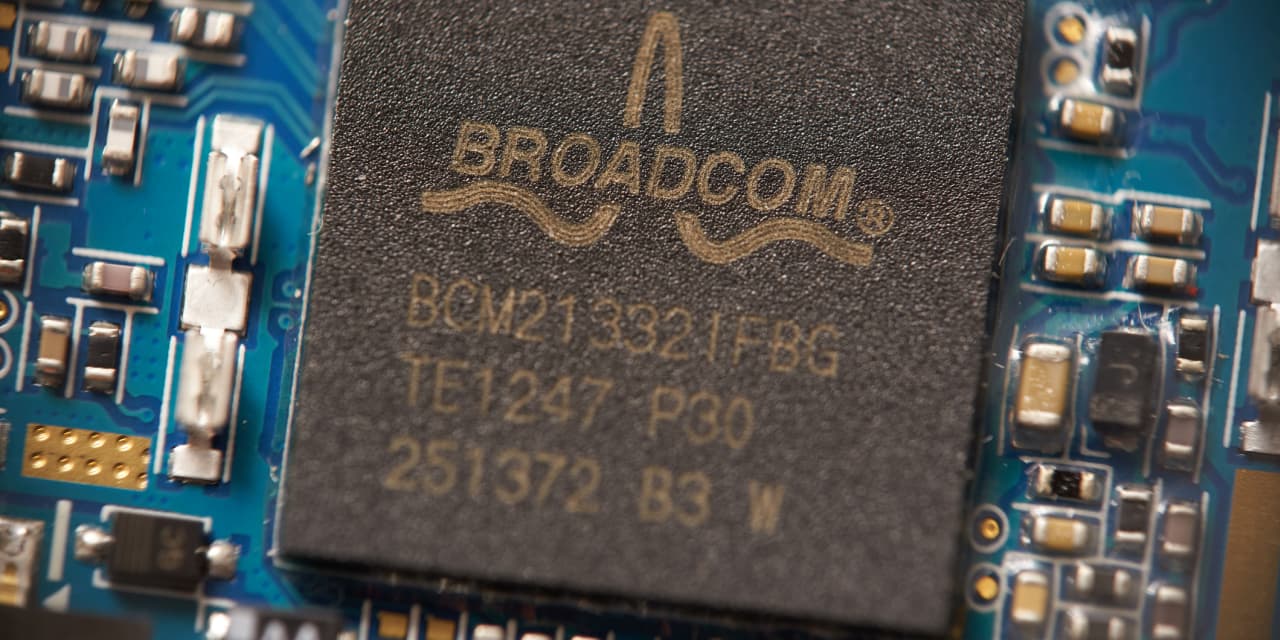 Broadcom is closing in on $1 trillion market cap. Here’s how many other ...