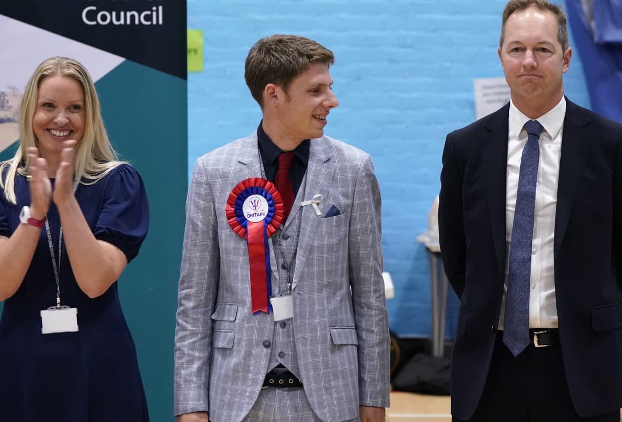 U.K. Prime Minister Johnson suffers blow after Conservatives lose two ...
