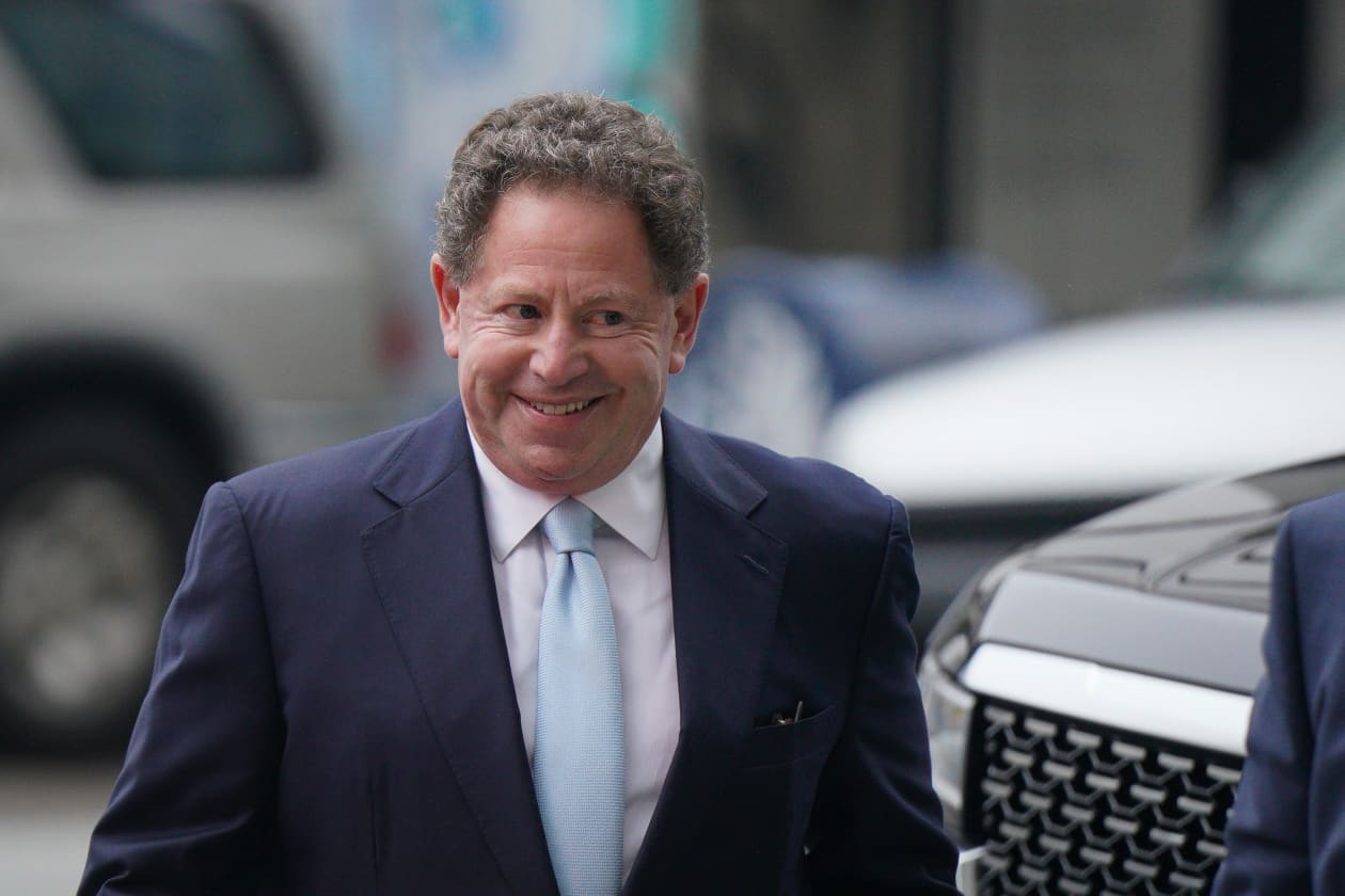 With Microsoft deal done, longtime Activision CEO Bobby Kotick says ...