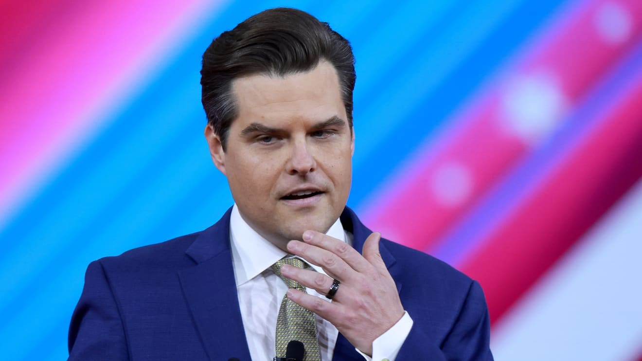 Matt Gaetz says he’ll resign if Democrats support a Republican for ...