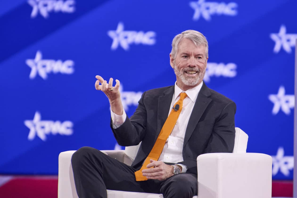 Strategy’s stock has soared 35% off its February low, more than ...