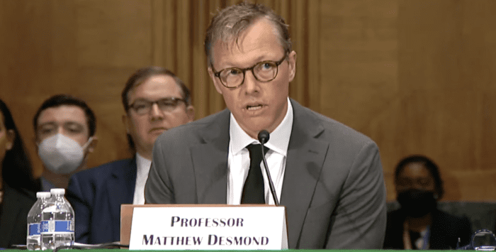 Matthew Desmond says U.S. should take 'hard look' at tax breaks in ...