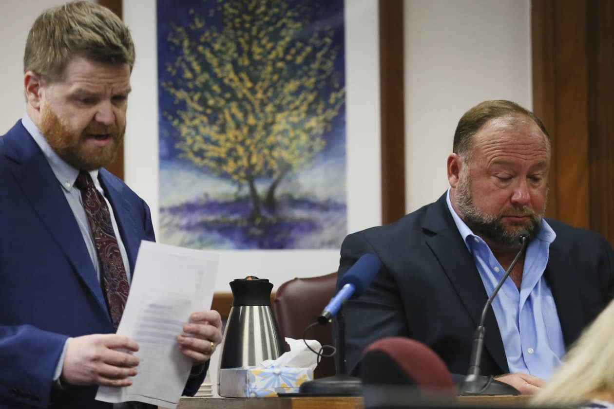 Jury orders Alex Jones to pay more than $49 million in damages in Sandy ...