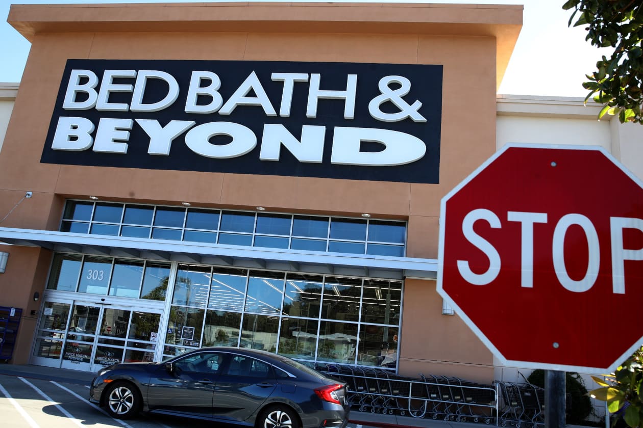 Meme stock Bed Bath & Beyond ‘decoupled from economic reality’ but now ...