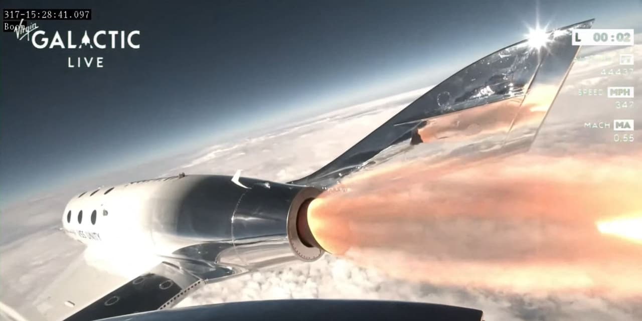 Why Virgin Galactic’s stock is having its worst day ever, after a ...