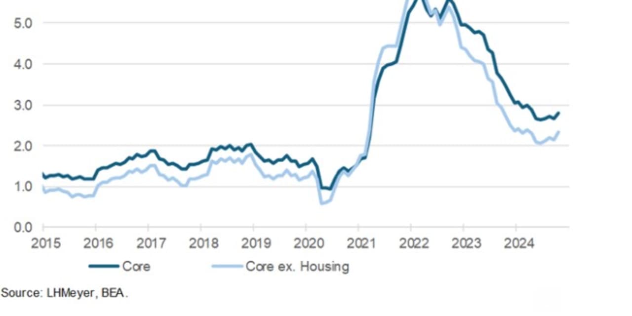 Focus should be on core inflation excluding housing, Meyer says ...