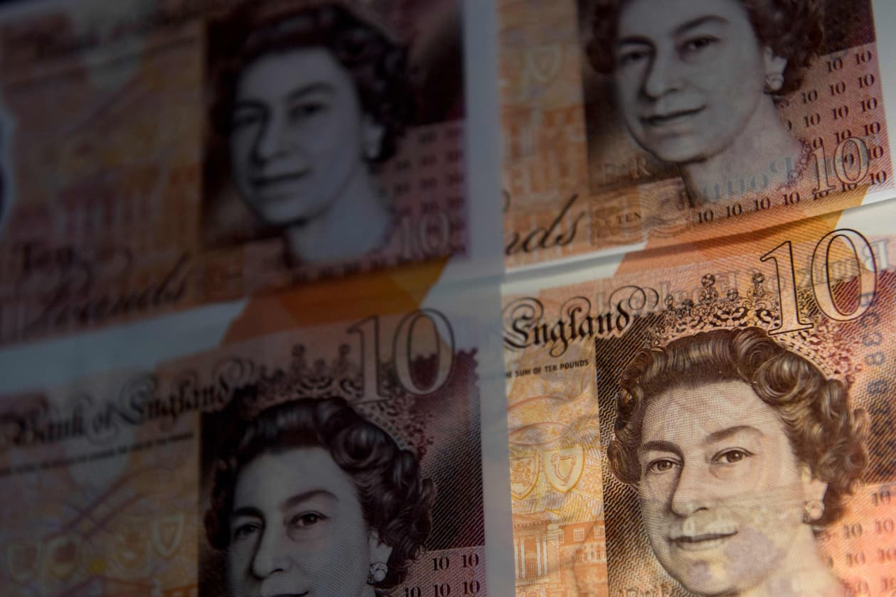 British pound below $1.14 for the first time in 37 years as the U.S ...