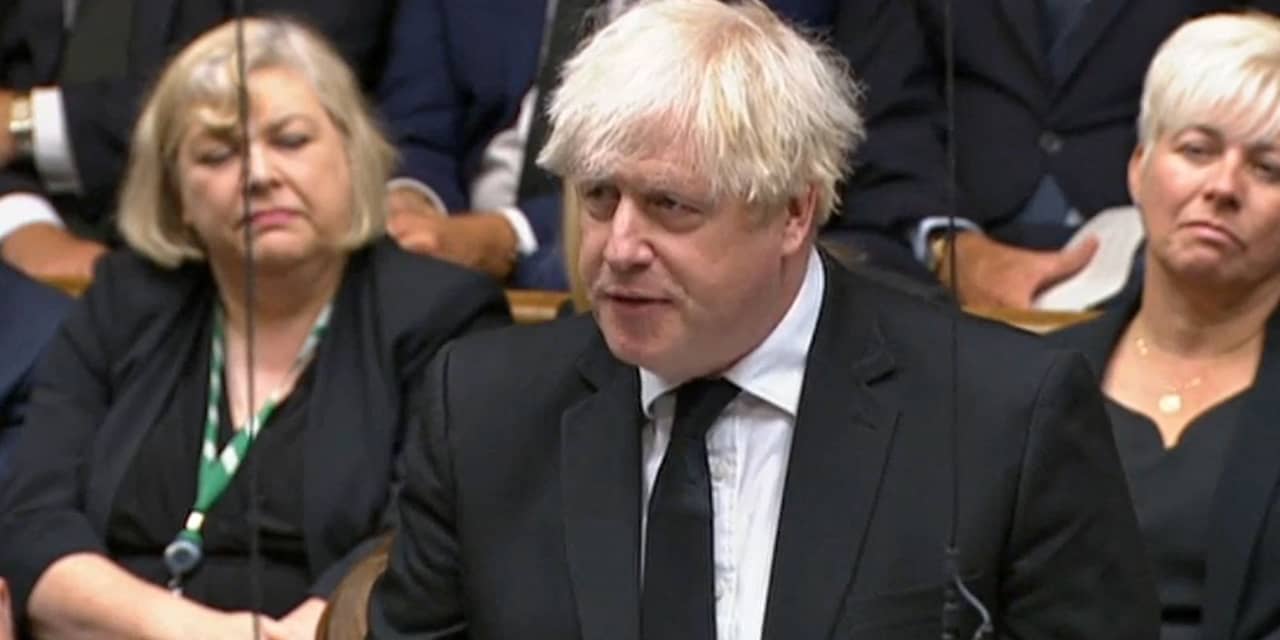 Boris Johnson said he choked up when asked to talk about the queen in ...