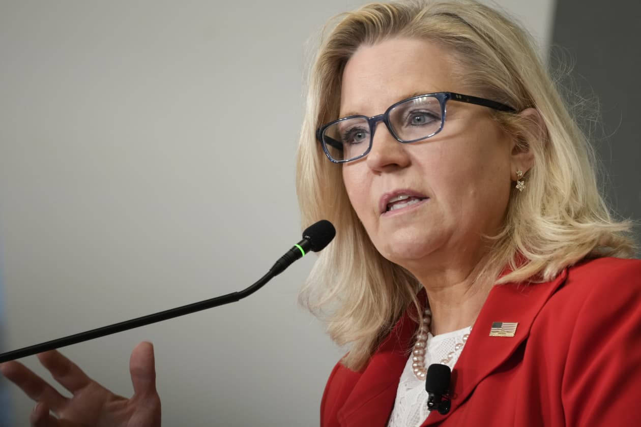 Liz Cheney says a fellow House Republican called Trump ‘Orange Jesus ...