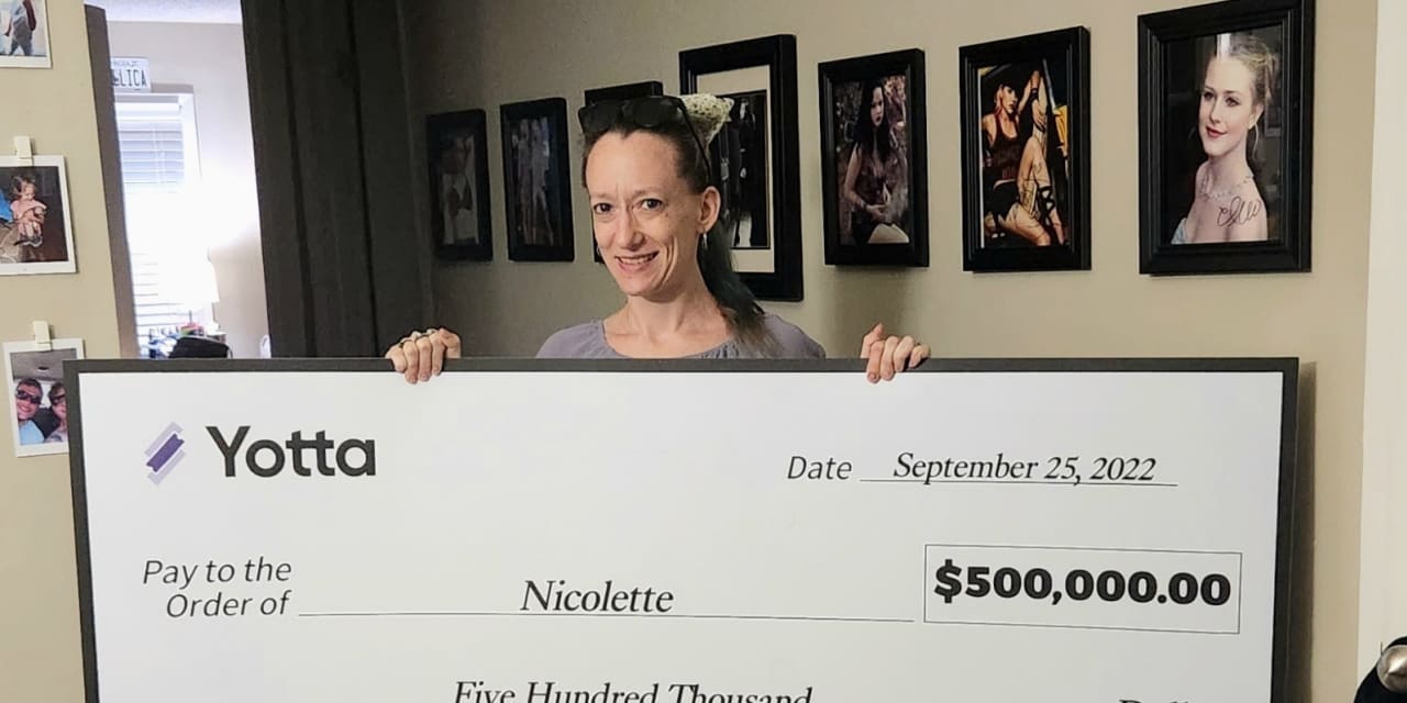 Fintech startup Yotta customer wins $500,000 in sweepstakes drawing ...