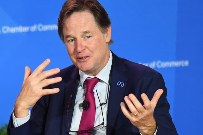 Meta exec and former U.K. deputy prime minister books $2.5 million ...