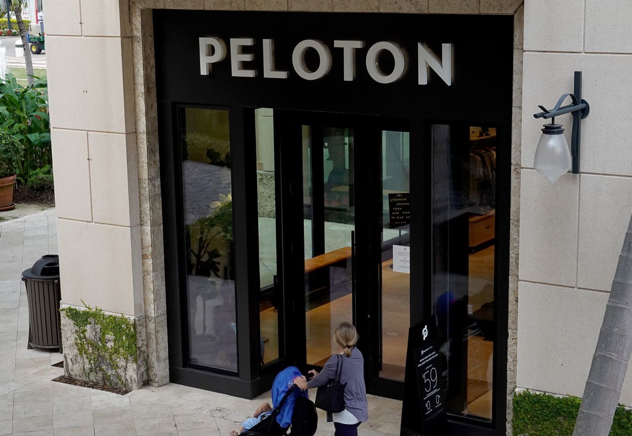Peloton stock clinches best day on record as CEO says ‘epic comeback ...