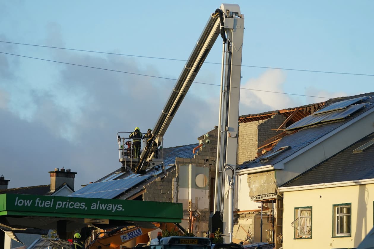 Death toll rises to 9 in blast at gas station in Ireland - MarketWatch