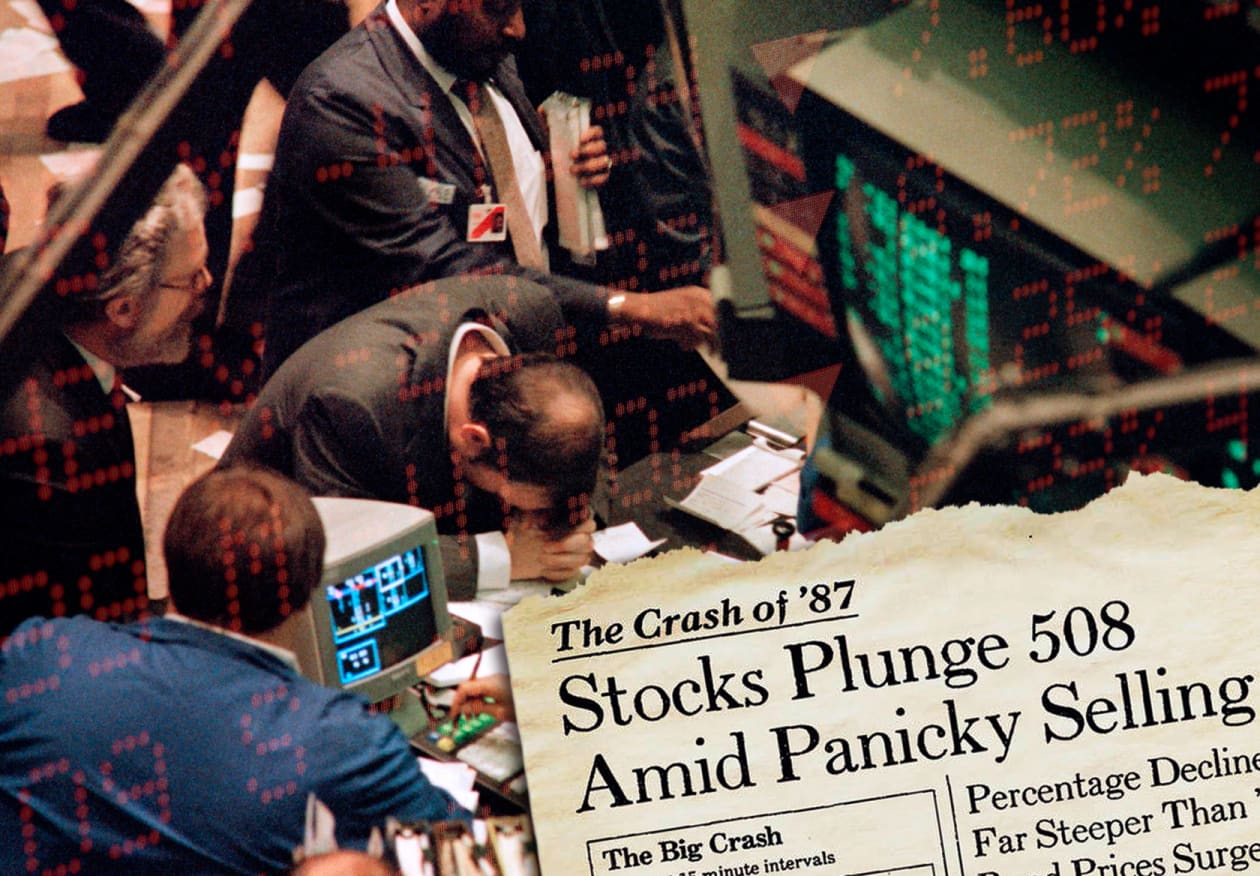 It’s the 35th anniversary of the 1987 stock-market crash: What ...