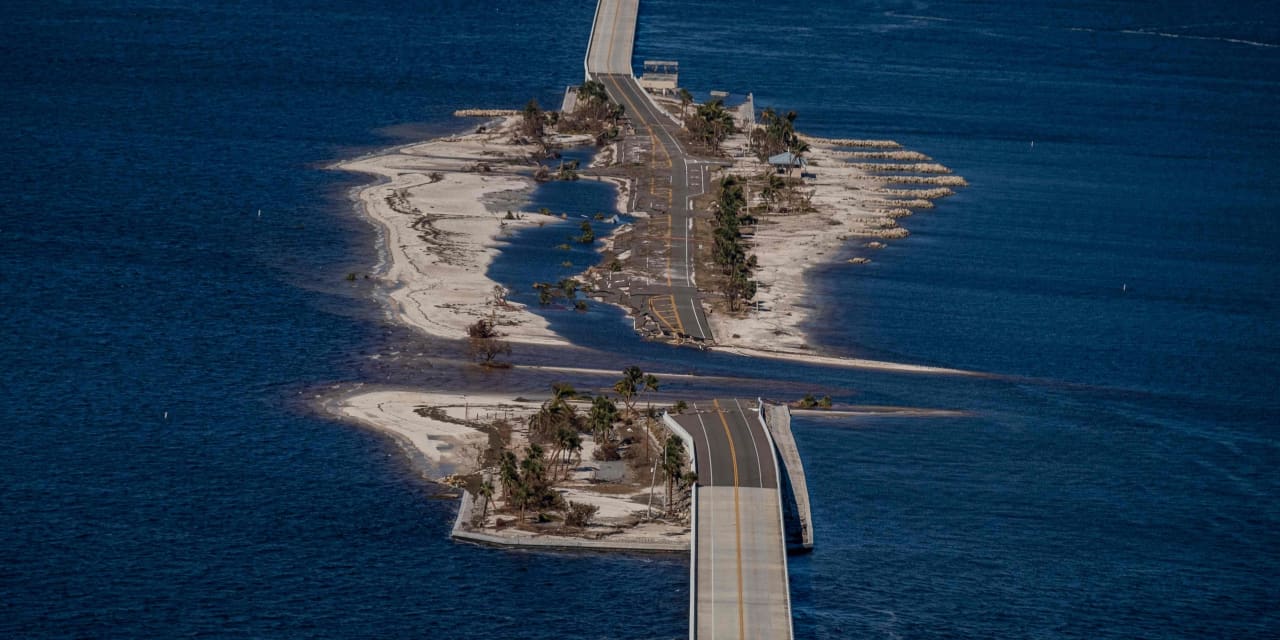 Washed-out bridge to Sanibel Island, Fla., has reopened with temporary ...