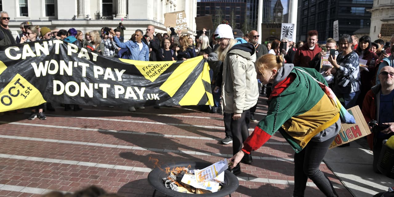 Inflation protests across Europe threaten political instability ...