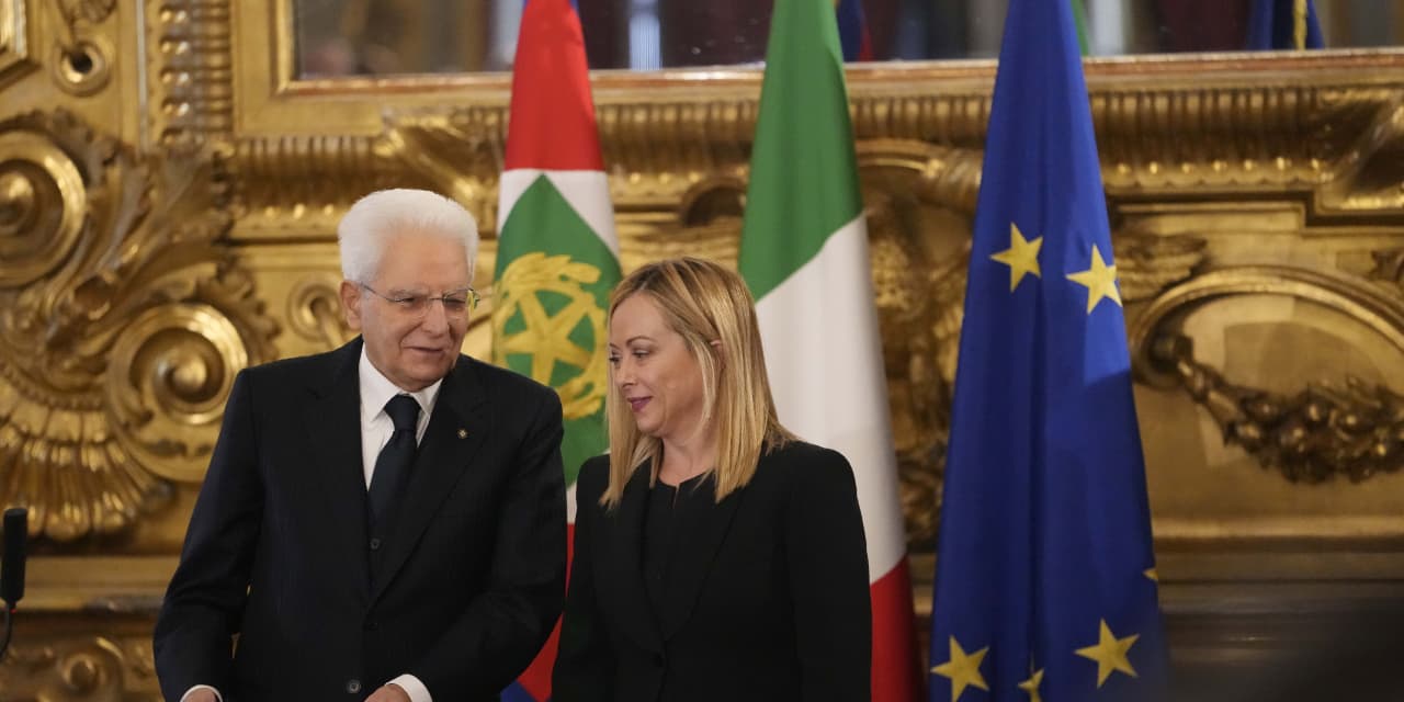 Far-right leader Giorgia Meloni sworn in as first Italian woman premier ...