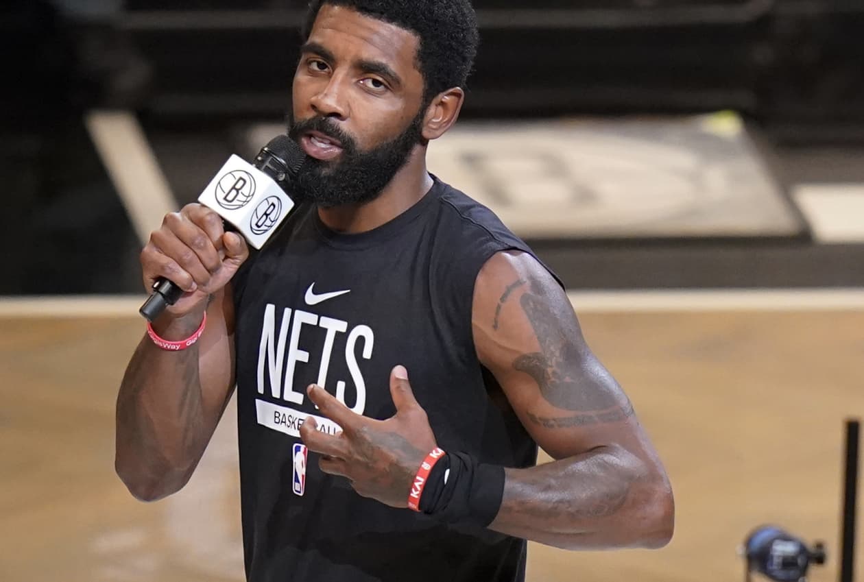 Nike parts ways with Kyrie Irving as controversy swirls over Brooklyn ...