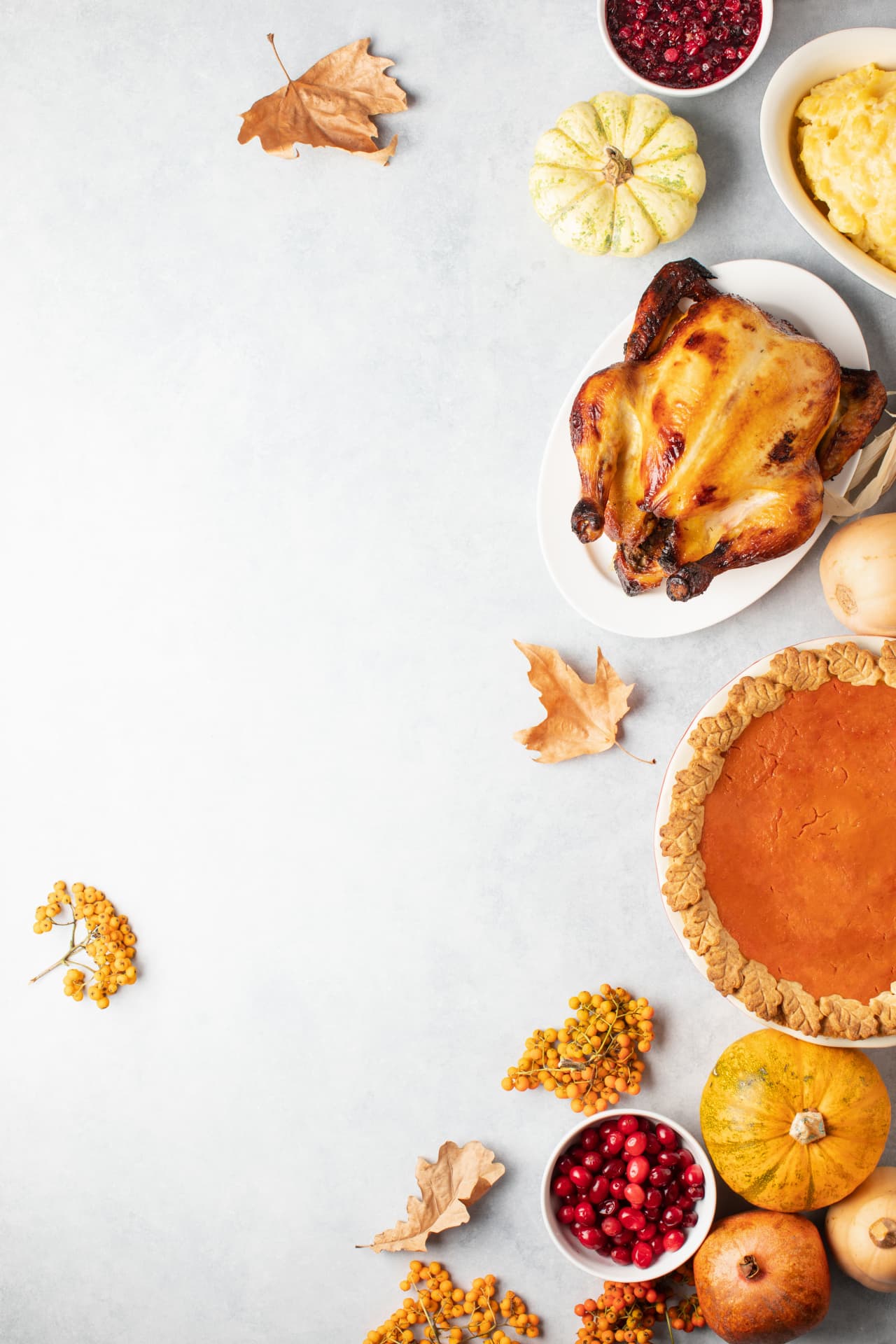 Thanksgiving Dinner Background