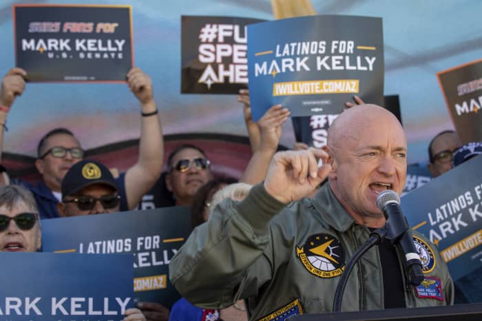 Re-elected Senate Democrat Mark Kelly: Time to let go of ‘conspiracies ...