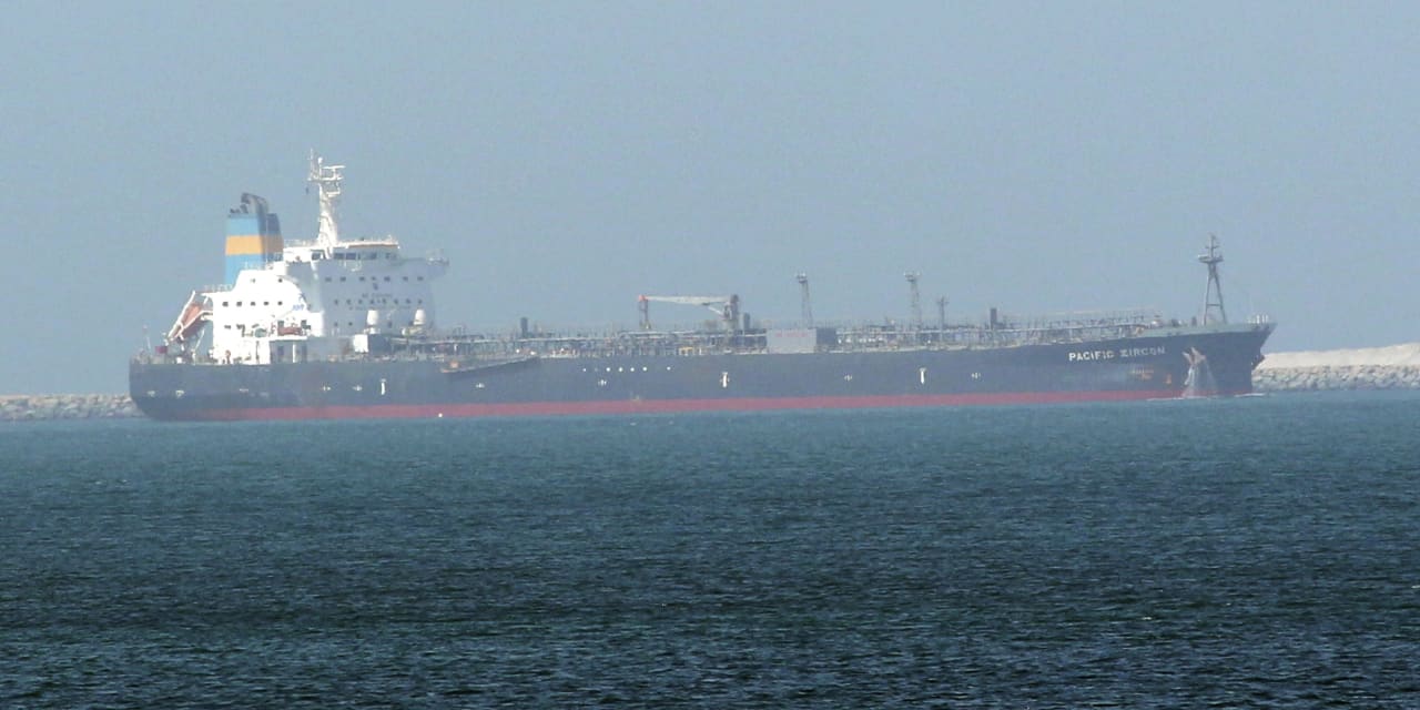 Official says oil tanker hit by bomb-carrying drone off Oman - MarketWatch