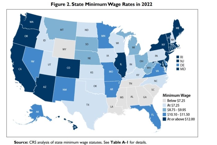 The minimum wage is being increased in the U.K. Here's how it compares ...