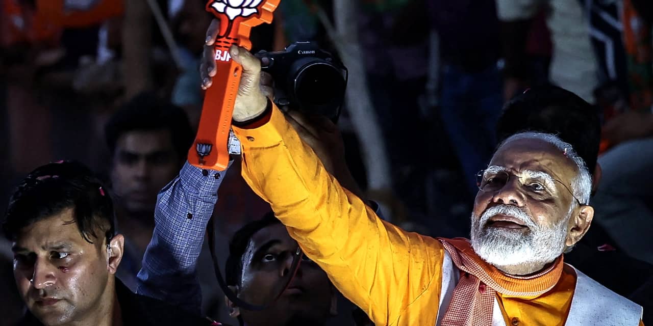 India ETF sees best day since 2022 as stock investors await election ...