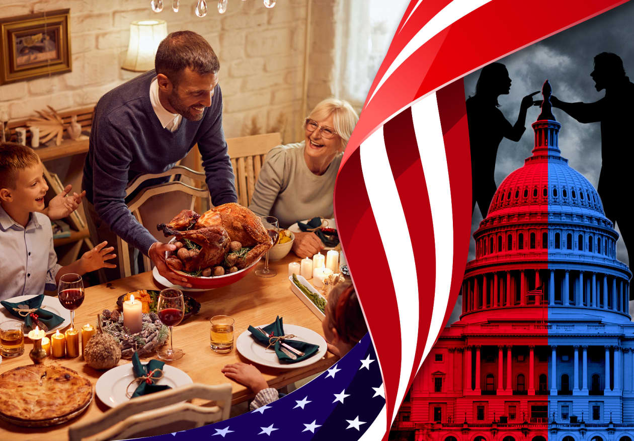 Don’t mention these topics over Thanksgiving unless you want a bust-up ...