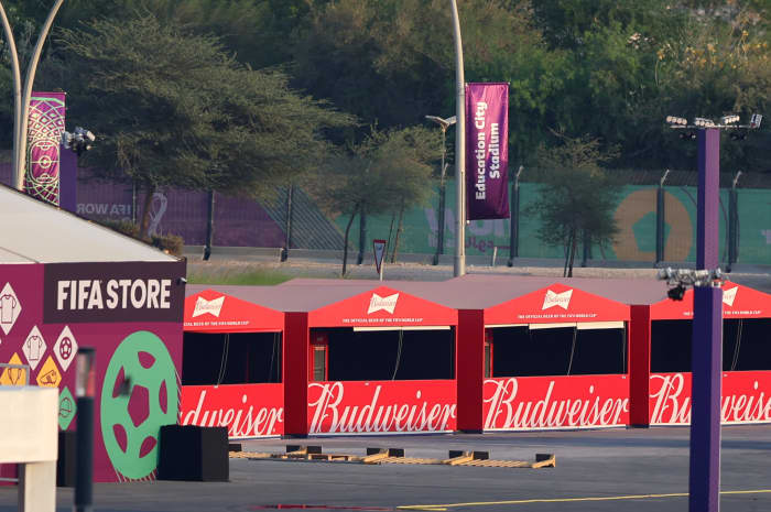 As Qatar bans beer in stadiums, World Cup sponsor Budweiser touts ...