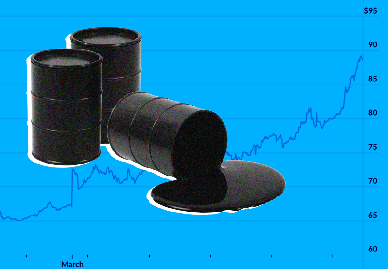U.S. oil prices notch record weekly gain of nearly 36%, as Middle East ...