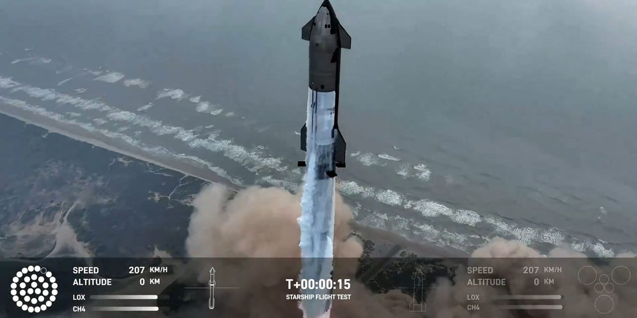 Elon Musk hails ‘epic’ SpaceX Starship test flight as spacecraft makes ...