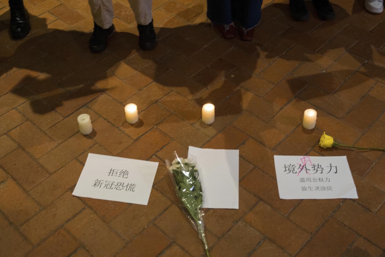 China promises crackdown on ‘hostile forces’ after weekend protests ...