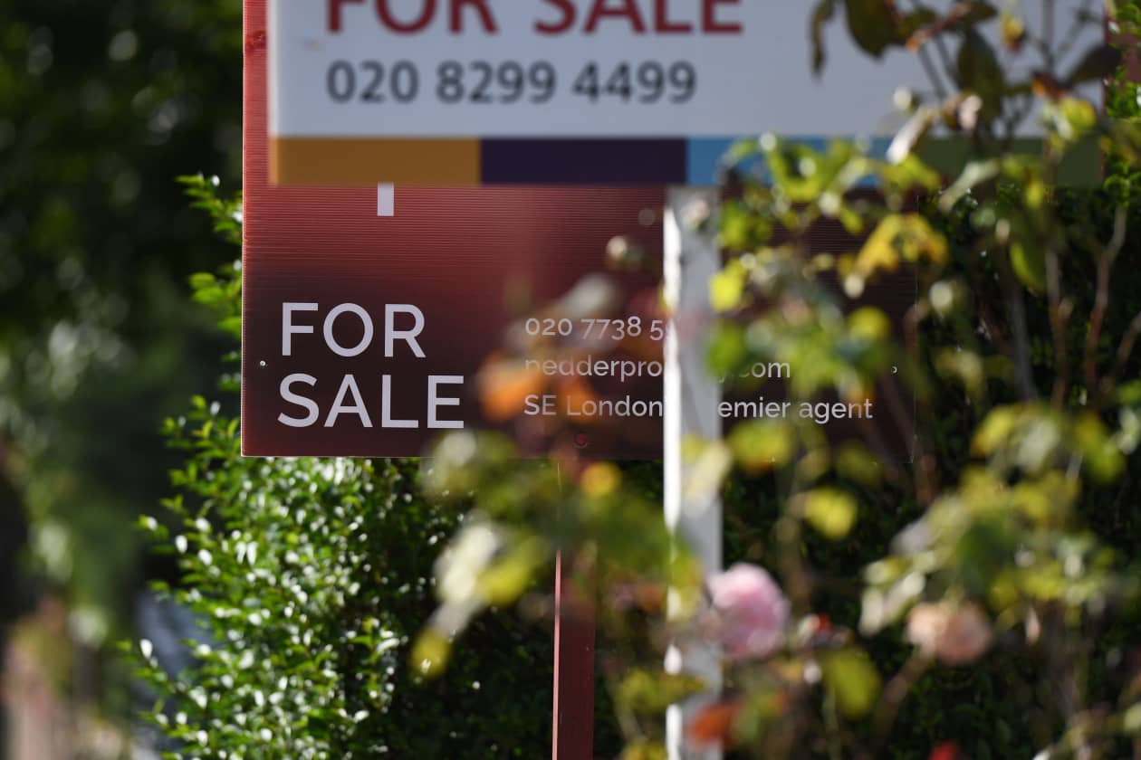 U.K. house prices slump in November, falling by the most since the ...
