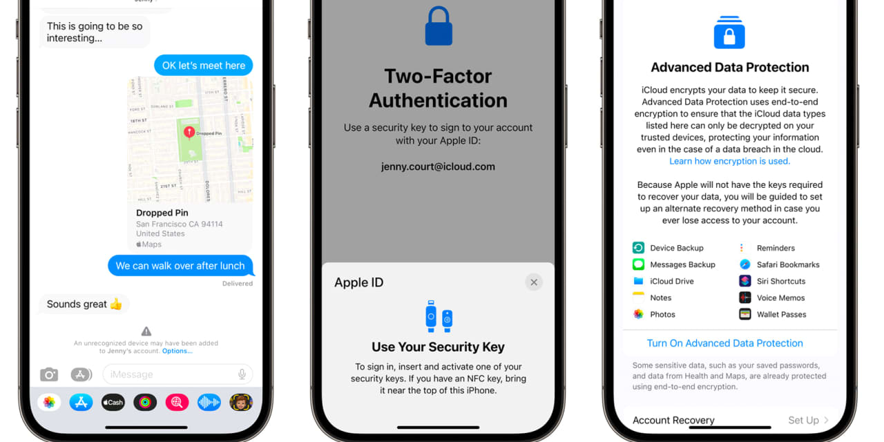 Apple adding new encryption features for iCloud data security - MarketWatch