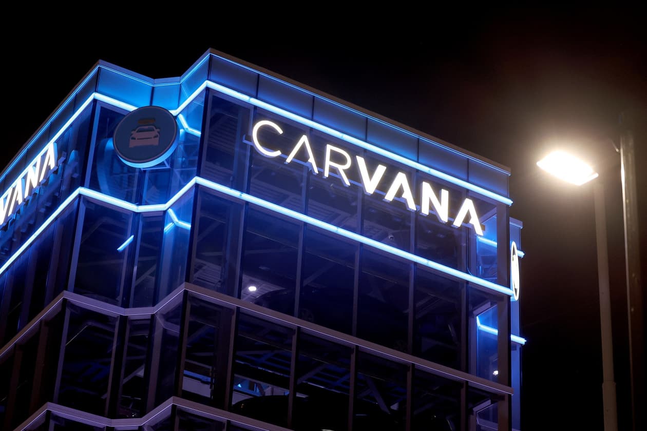 Carvana shares jump by as much as 16%, snapping losing streak - MarketWatch