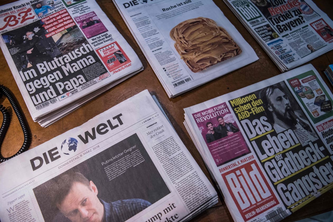Politico owner Axel Springer strikes $15 billion deal with KKR to split ...
