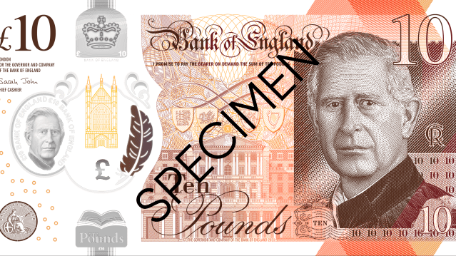 New U.K. banknotes with King Charles III portrait unveiled - MarketWatch New U.K. banknotes with King Charles III portrait unveiled - MarketWatch