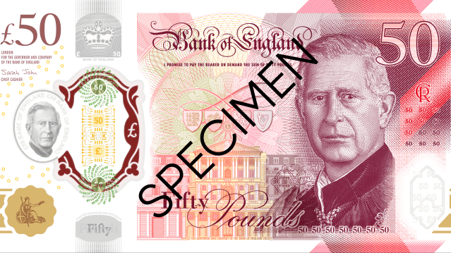 New U.K. banknotes with King Charles III portrait unveiled - MarketWatch New U.K. banknotes with King Charles III portrait unveiled - MarketWatch