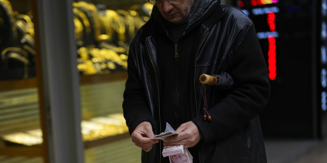 Turkey’s central bank hikes key interest rate to 45% to battle ...