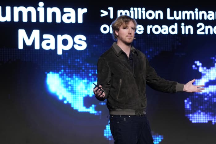 Why Luminar's CEO is running over fake kids in a Tesla at CES - MarketWatch