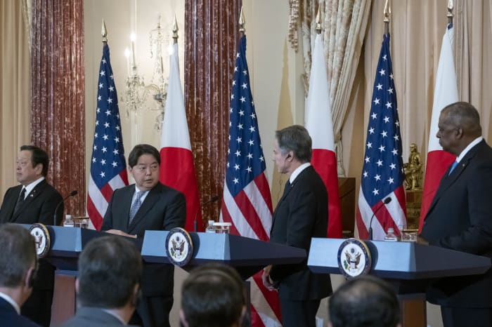 U.S., Japan unveil plans to strengthen alliance amid threats from China ...