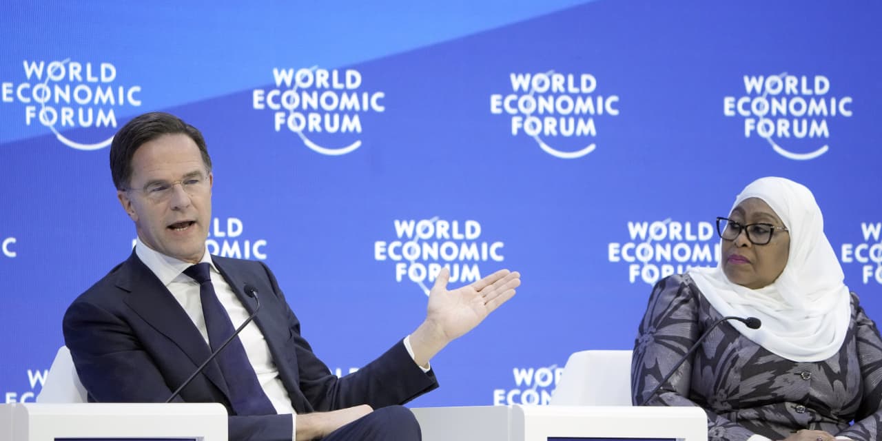 Climate change at Davos: Dutch leader says world should embrace U.S ...