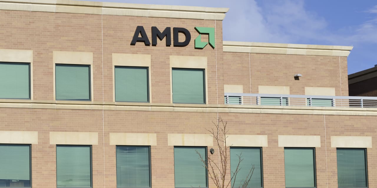 AMD boosts its outlook for AI revenue, but stock still falls - MarketWatch