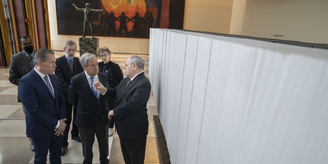 ‘Book of Names’ installation at U.N. includes entries for 4.8 million ...