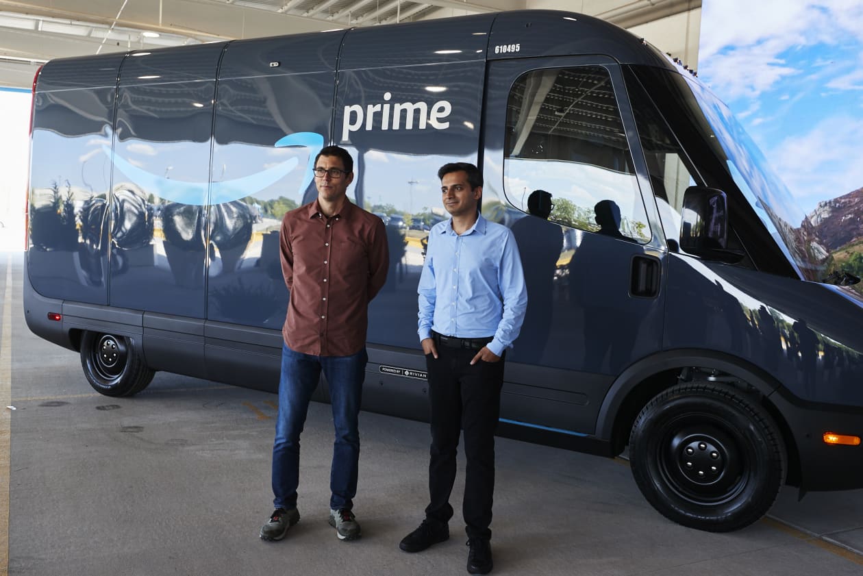 Rivian’s stock falls more than 3% as EV maker and Amazon consider ...