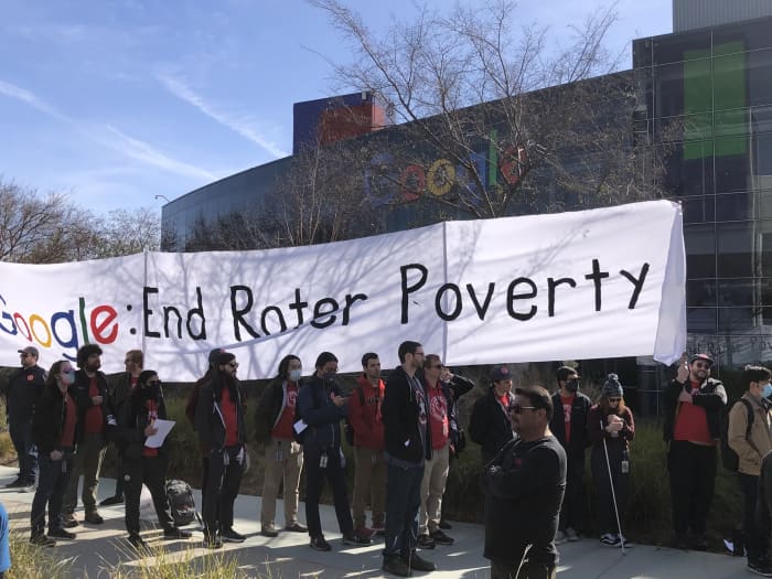 Google's 'lowest-paid workers' ask for raises and benefits at ...